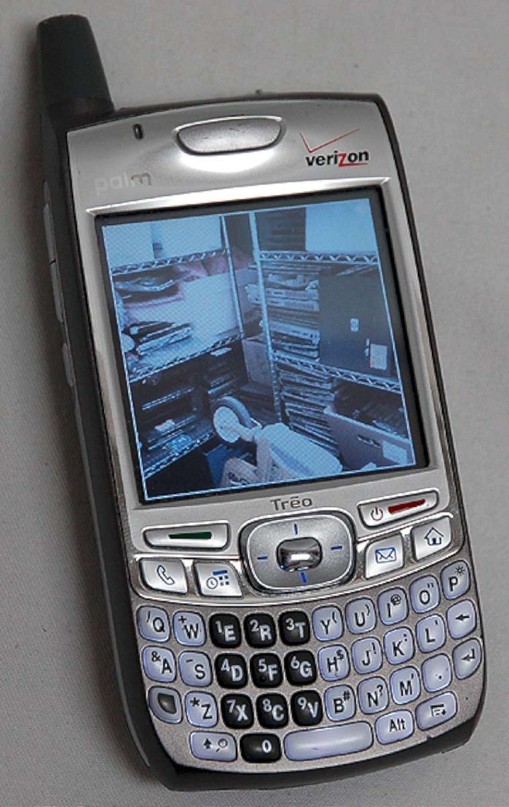 Treo 700p Palm Os Verizon Wireless Cell Phone 700 P Qwerty Keyboard Sex Camera C Game Meow